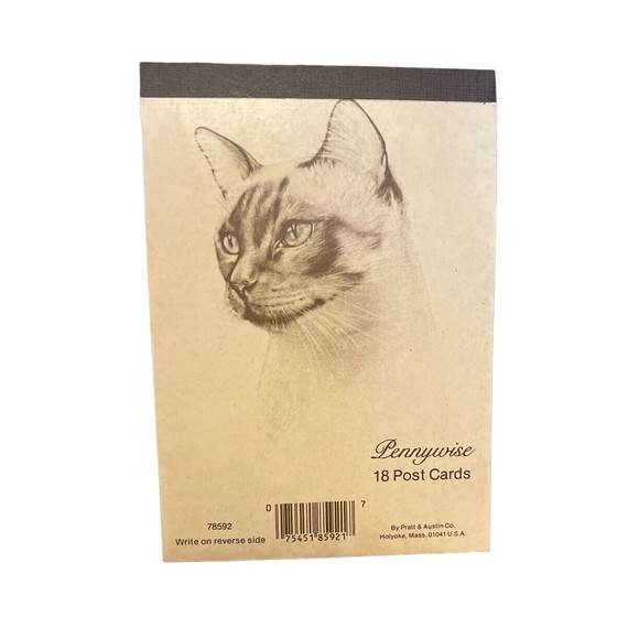 Pratt and Austin | Office | 8 Vintage Siamese Cat Kitten Feline Pratt ...
